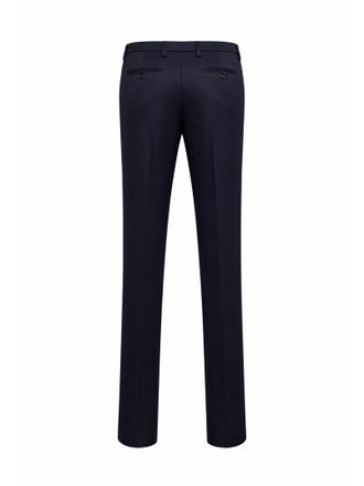 Prada Womens Chino Trousers Cotton Blue