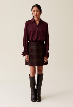 Claudie Pierlot Blouse fluide col ouvert