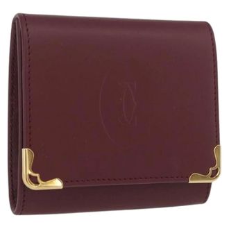 Cartier Porte-monnaie Vintage Pre-owned - Femme - Pre-owned - Rouge - Taille: ONE Size