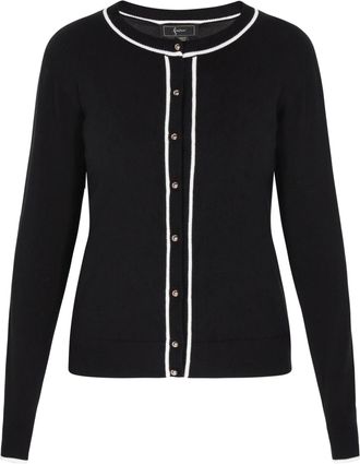 Faina Strickjacke Frauen Schwarz