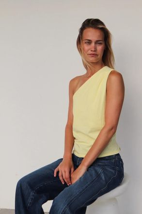 Alchemist Damen vegan Top Levy Gelb