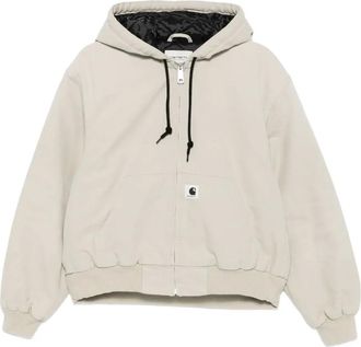 Carhartt Work in Progress veste zippée à capuche - Tons neutres