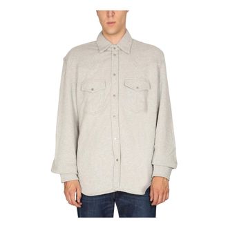 Diesel Homme, Chemises, Gris, Taille: S Cotton Shirt
