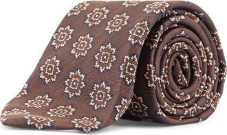 Kiton Homme, Accessoires, Gris, Taille: ONE Size Cravates en Soie Brodées Anthracite