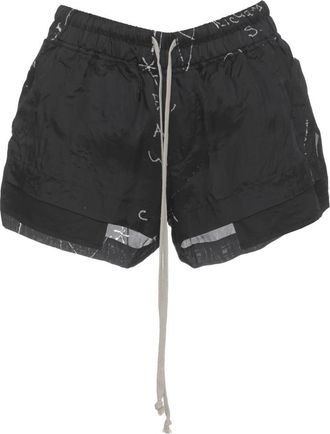Rick Owens Femme, Shorts, Noir, Taille: 36 FR Fog Shorts