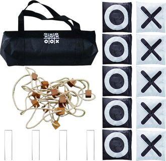 Generic Sitzsack-Wurfspiel - Wettkampf-Unterhaltungsset für den Außenbereich, Sitzsäcke aus robustem Stoff, Gesellschaftsspiel für den Hinterhof-Rasen, unterh