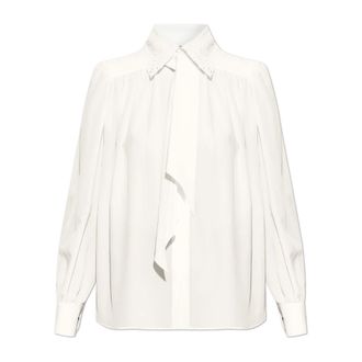 Chlo&eacute; Seidenhemd - - Blouses & Shirts - Damen - Beige - S
