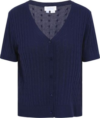 Usha Strickjacke Frauen Marine