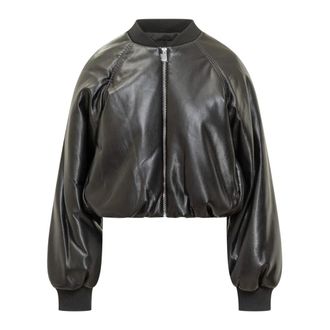 Pinko Pinko, Femme, Vestes, Noir, Taille: 36 FR Brodo Bomber