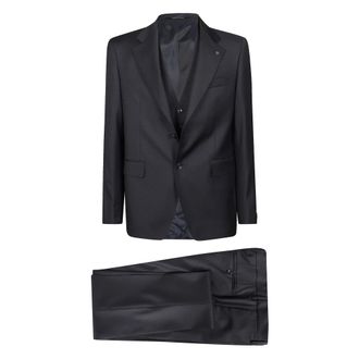 Tagliatore Anzug mit Weste - - Suits - Herren - Blau - M