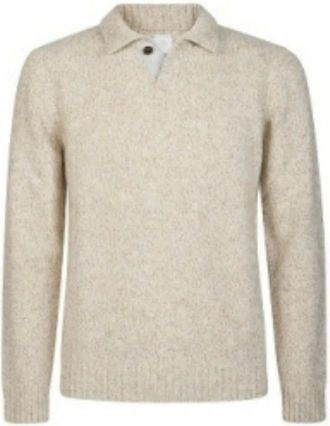 Eleventy Homme, Pulls, Beige, Taille: M Pull ras du cou