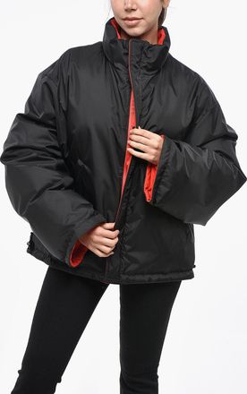 Balenciaga Wendbare Daunenjacke mit verdeckter Knopfleiste Balenciaga
