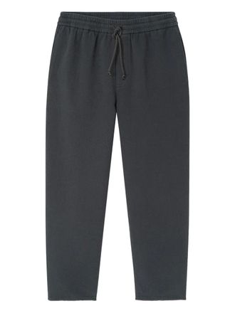 American Vintage pantalon de jogging Afaz &agrave; lien de resserrage - Gris