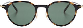 Montblanc Sonnenbrille in Schildpattoptik - Braun