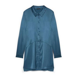 Fiorella Rubino Damen, Blusen & Hemden, Blau, 6XLGr&ouml;&szlig;e