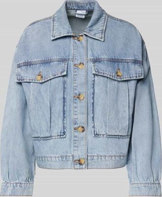 Vero Moda Cropped Jeansjacke aus reiner Baumwolle Modell SILKA