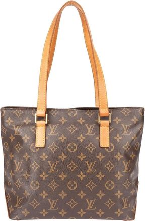Louis Vuitton Crossbody Bags - Louis Vuitton Canvas Monogram Cabas Piano Shoulder - Gr. unisize - in Braun - f&uuml;r Damen
