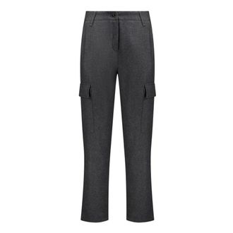 Marella Femme, Pantalons, Gris, Taille: 38 FR Song Emme Cargo Pant