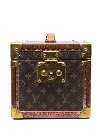Louis Vuitton vanity à motif monogrammé (années 2000) - Marron