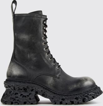 Camperlab Terroso Combat-Boots von aus Leder in Antik-Optik mit Zip