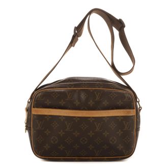 Louis Vuitton Crossbody Bags - Reporter - Gr. unisize - in Braun - f&uuml;r Damen