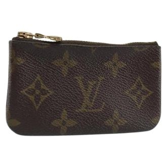 Louis Vuitton Porte-monnaie en toile Monogram Pre-owned - Femme - Pre-owned - Brun - Taille: ONE Size
