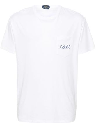 Polo Ralph Lauren t-shirt &agrave; motif Polo Bear - Blanc