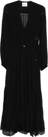 Isabel Marant Knielanges Kleid - Schwarz