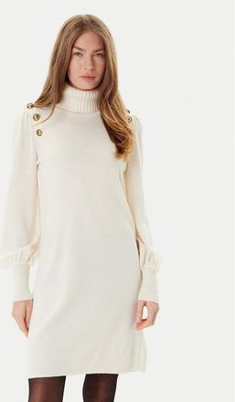 Luisa Spagnoli Strickkleid Moduno 100056 Beige Regular Fit