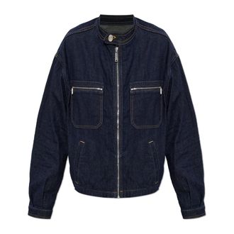 Dsquared2 Femme, Vestes, Bleu, Taille: 38 FR Veste en jean