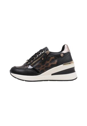 Xti Sportschuhe Sneaker Damen Leopard - Bequeme und vielseitige Schuhe - Casual Mode - Modell 14437801 (Gr&ouml;&szlig;e 38)
