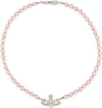 Vivienne Westwood Collier choker Messaline en laiton