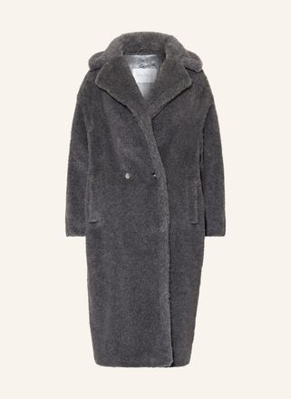 Max Mara Oversized-Teddymantel Teddy grau