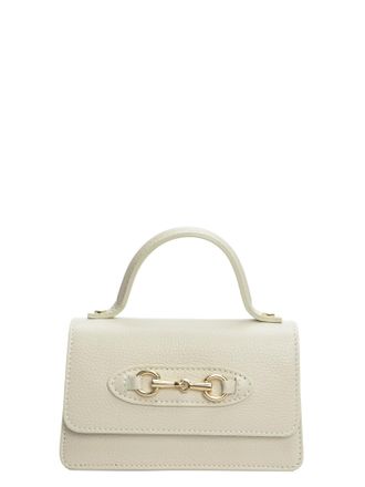 Isabella Rhea Beige Rindsledertasche