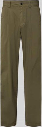 Boss Orange by Hugo Boss Straight Fit Chino aus Baumwoll-Mix Modell CHINO_ST_PLEATED_1