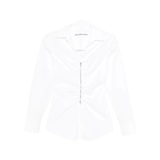 Alexander Wang Femme, Blouses et Chemises, Blanc, Taille: 36 FR Top