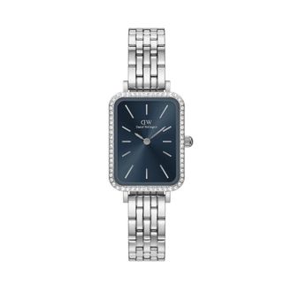 Daniel Wellington Quadro Uhr - - Accessories - Damen - Grau - ONE SIZE