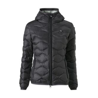 Blauer Femme, Vestes, Noir, Taille: 38 FR Manteau à capuche Camelia