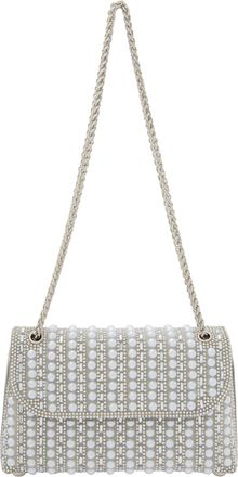 Faina Klappentasche Klappentasche Frauen Silber