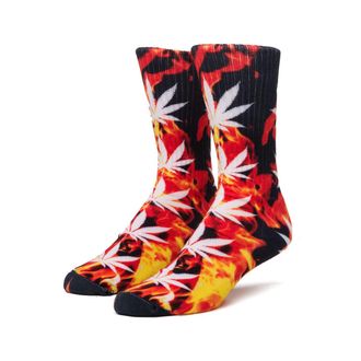 HUF SOCKS ELEMENTS DIGITAL PL ORANGE