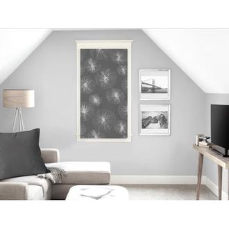 Soleil d'Ocre Lionel Gebrochen Vize, Segel, Polyester, Grau, 45 x 90 cm