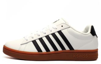 K-Swiss Herren Court TIEBREAK II Sneaker, White, 42.5 EU