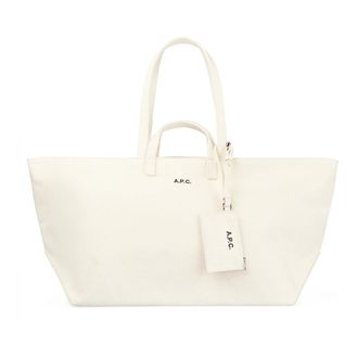 A.P.C. A.p.c., Femme, Sacs, Beige, Taille: ONE Size Le Drummer Toile Tote