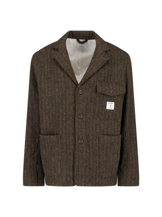 Roy Rogers Brauner Blazer Aus Wollmischung