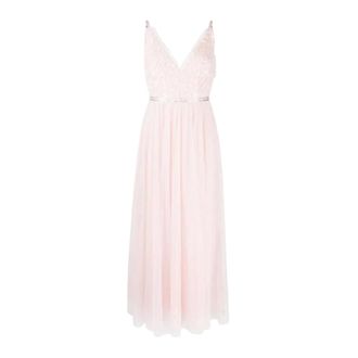 Needle & Thread Femme, Robes, Rose, Taille: 36 FR Robe en tulle orn&eacute;e de sequins Amalie