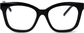 Givenchy Brille mit Logo-Print - Schwarz
