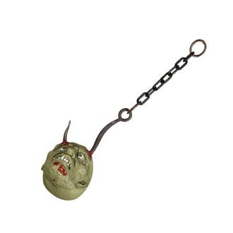 Cabilock Halloween Ketten Haken mit Sch&auml;del Lustige Anh&auml;nger f&uuml;r Grusel Events Leichte und Kunststoffmaterialien f&uuml;r Halloween Partys und Geisterh&auml;user