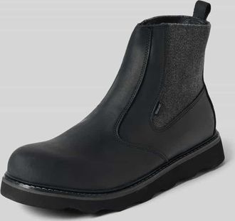 Blauer Boots mit elastischen Eins&auml;tzen Modell Noland