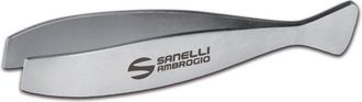 Sanelli Ambrogio Professional Cooking Fischgrätenzange aus 18/10 Edelstahl, silberfarben