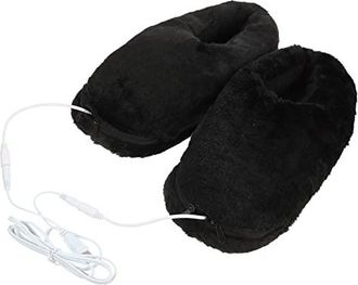 FOMIYES Pantoufles Chauffantes Usb Pour Homme Et Femme Pantoufles Électriques Hiver Rapide Et Portable Semelle Antidérapante Intérieur Chaleureux Pour Bureau 